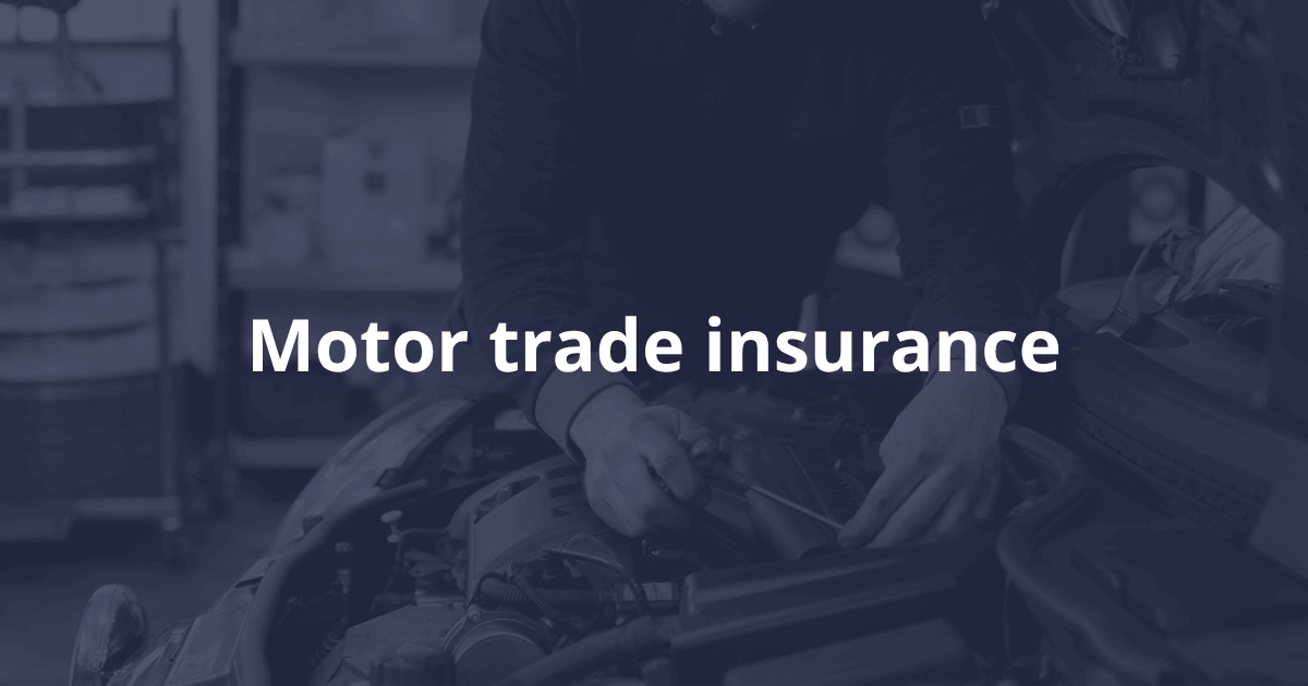 Motor Trade Insurance | Cover For Motor Traders | insurd®